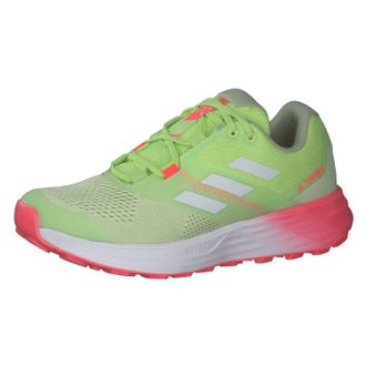 adidas Adidas Damen Terrex Two Flow W Shoes-Low (Non Football), Almost Lime Crystal White Turbo, 38 2/3 EU