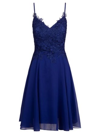 Apart Fashion Damen Kleid Lässiges Abendkleid, royal blau, Normal