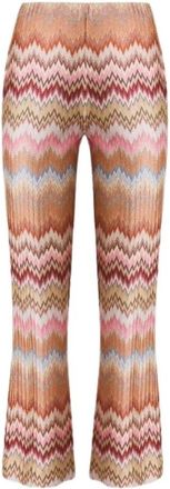 Missoni Femme, Pantalons, Multicolore, Taille: 40 FR Wide Pantalons