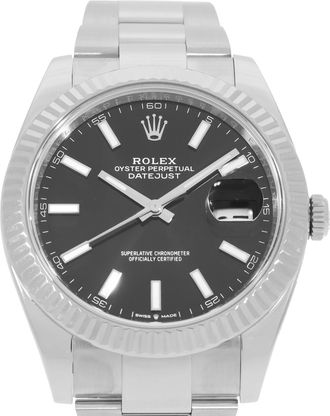 Rolex Uhren - Datejust - Gr. unisize - in Schwarz - f&uuml;r Damen