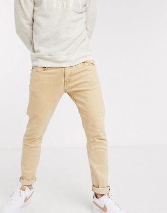 Levi's 512 - Schmale Karottenjeans mit hellbrauner Desert Boots Stone-Waschung