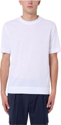 Paolo Pecora Homme, Tops, Blanc, Taille: M T-Shirt
