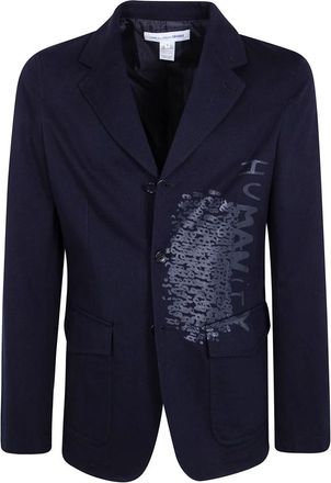 Comme Des Gar&ccedil;ons Homme, Vestes, Bleu, Taille: M Veste Ajust&eacute;e Classique