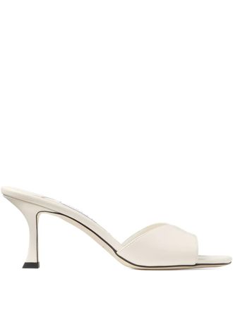 Jimmy Choo London sandales Skye 70 mm en cuir - Blanc