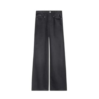 Isabel Marant Zitronenschwarze Hose - - Jeans - Damen - Schwarzk - L