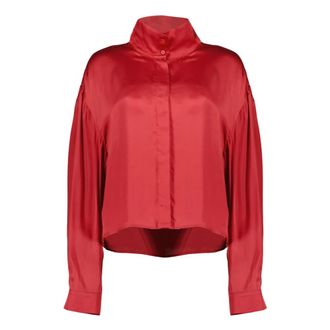 Iro High Neck Top - - Blouses & Shirts - Damen - Rot - S