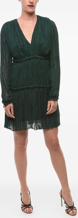 Lanvin robe &agrave; coupe courte - Vert