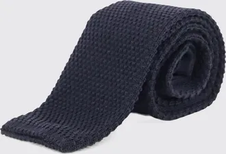 Sebago Gerade geschnittene Strickkrawatte aus reiner 100% Wolle