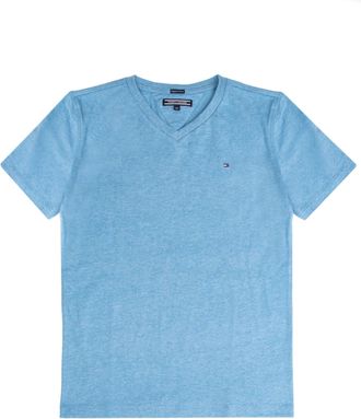 Tommy Hilfiger T-Shirt KB0KB04142 D Himmelblau Regular Fit