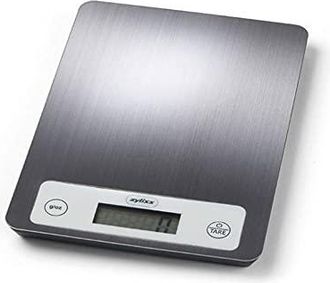 Zyliss E970048 Digitale Küchenwaage, 5 kg/Tara-Funktion, Stahl, 5 Jahre Garantie