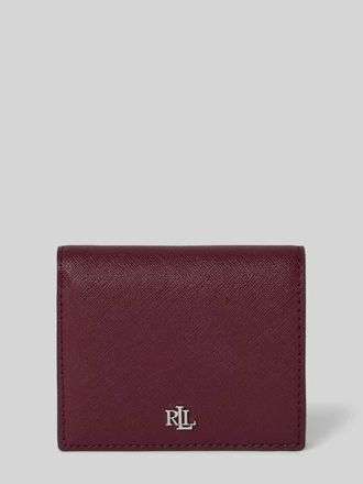 Lauren Ralph Lauren Portemonnaie aus echtem Rindsleder Modell CMPCT WALLET
