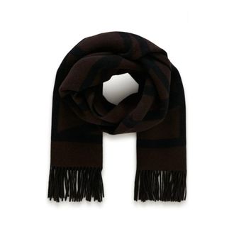 Inwear Myrtheiw Logo Schal - - Accessories - Damen - Braun - ONE SIZE