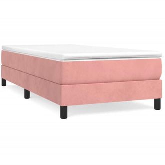 vidaXL Bettgestell Rosa 80x200 cm Samt Vidaxl