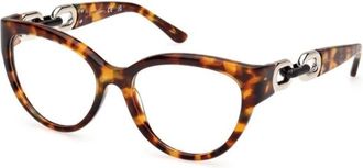 Guess Femme, Accessoires, Brun, Taille: 55 MM Cat Eye Optical Frame