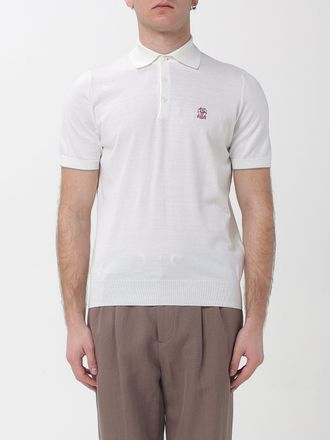 Brunello Cucinelli Polo BRUNELLO CUCINELLI Homme couleur Blanc