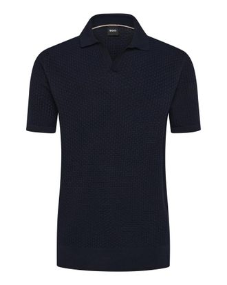 HUGO BOSS leichtes Poloshirt aus Baumwolle in