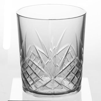 Villa D'Este Home Tivoli 6er Set Whisky Gl&auml;ser 325ml Acryl klar Fashion