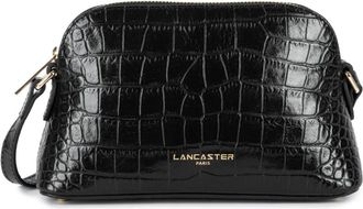 Lancaster Femme, Sacs, Noir, Taille: ONE Size Sac Demi Lune Zippé Exo