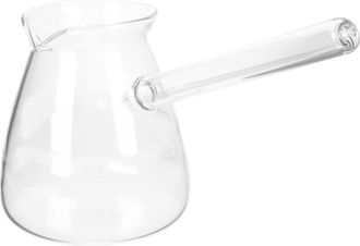 Cabilock Milch Pan Glas Türkischen Kaffee Topf Glas Herd Tee Maker Sauce Pan für Home Küche