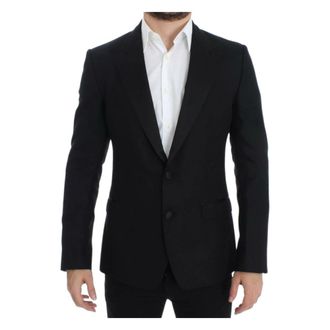 Dolce & Gabbana Sicilia Blazer - - Suits - Herren - Schwarzk - M