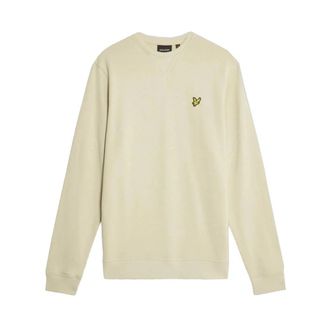 Lyle & Scott Cotton Crew Neck Sweatshirt - - Sweatshirts & Hoodies - Herren - Beige - L