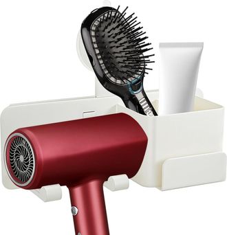 Generic Haarstyling Organizer | Platzsparende Wandhalterung - Halter F&uuml;r Haartrockner Und Gl&auml;tteisen - Geeignet F&uuml;r Dusche Zuhause Wohnung Parf&uuml;m Kamm Zahnb&uuml;r