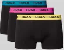 HUGO BOSS Slim Fit Trunks aus Baumwoll-Mix im 3er-Pack Modell PACK