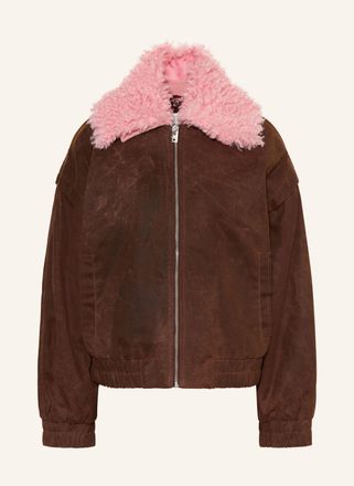 Fabienne Chapot Blouson Jay Mit Abnehmbarem Kunstfell braun