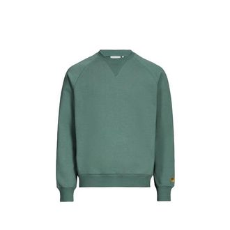 Carhartt Work in Progress Sweatshirt aus Baumwollmischung in Grün