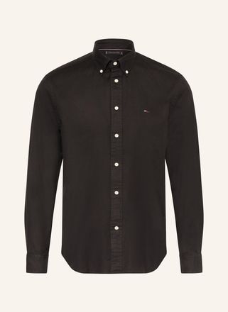 Tommy Hilfiger Flanellhemd Regular Fit schwarz