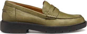 Geox Damen D SPHERICA EC1 Loafer, Green, 39.5 EU