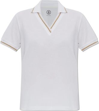 Bogner Femme, Tops, Blanc, Taille: 40 FR Jula Polo