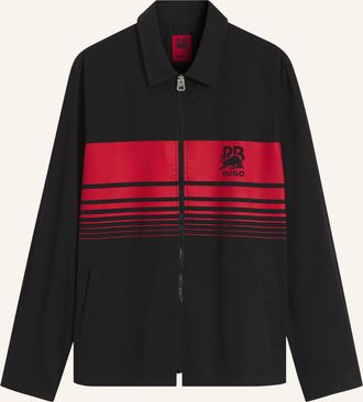 HUGO BOSS Hugo Hemd Emmond1_Rb Oversize Fit schwarz