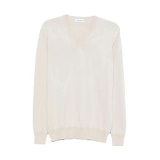 KANGRA Pullover Basico Rasato Calato - - Knitwear - Herren - Beige - L