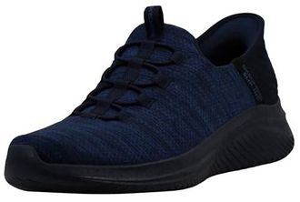 Skechers Ultra Flex 3.0 Right Away Hands Free Slip-in Baskets à enfiler pour homme, bleu marine/noir, 41 EU