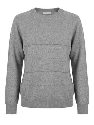 PESERICO Pull Col Rond - Gris