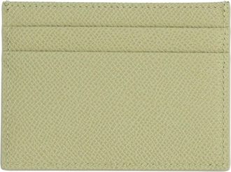 Dolce & Gabbana Leather Card Case - Green