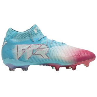 Puma Future 8 Ultimate Fu&szlig;ballschuhe mit festem Boden f&uuml;r Herren/Damen Unisex (Blau/Wei&szlig;)