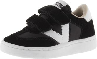 Victoria Low-Top Unisex Millas Nylon & Passende Spaltlederteile & Klettverschlüsse 1118105 für Kinder Negro 26