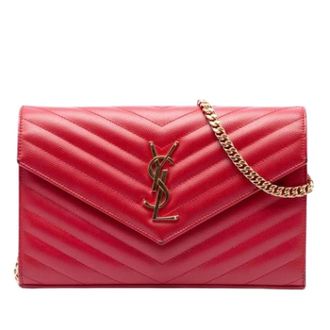 Saint Laurent Sac bandouli&egrave;re pr&eacute;-propri&eacute;t&eacute; - Femme - Pre-owned - Rouge - Taille: ONE Size