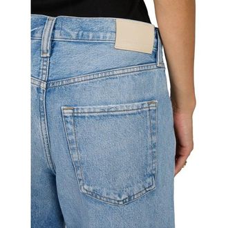 Citizens Of Humanity Short ample en denim de coton m&eacute;lang&eacute;