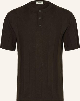Drykorn Drykorn Strickshirt Freeko Mit Leinen braun