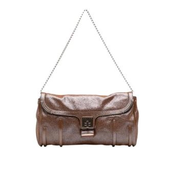 Celine Sac bandouli&egrave;re vintage doccasion - Femme - Pre-owned - Brun - Taille: ONE Size