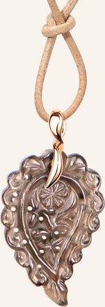 Tamara Comolli Tamara Comolli Anhänger Pendant India Small Smoky Quartz Aus 18 Karat Roségold Und Rauchquarz rosegold