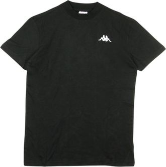 Kappa Stylisches Herren T-Shirt Schwarz/Wei&szlig; - - Tops - Herren - Schwarzk - L