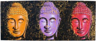 Guru Shop Gem&auml;lde auf Leinwand 120x45 cm - Motiv 27