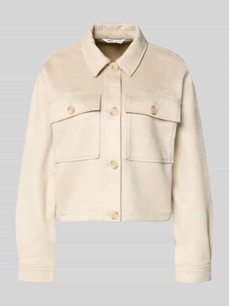 Only Regular Fit Jacke in Lederoptik mit Brustpattentaschen Modell BELICIA LIFE