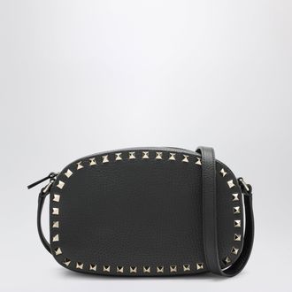 Valentino Garavani Rockstud Camera Bag aus Leder in Schwarz