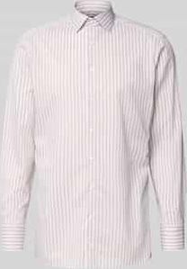 Olymp Regular Fit Businesshemd aus Baumwolle mit Kentkragen