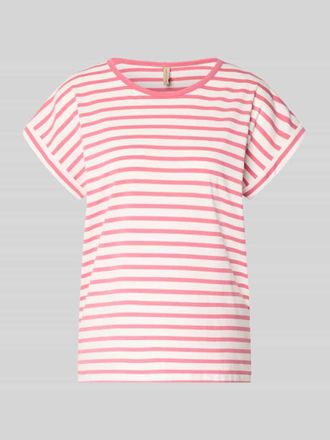 Soyaconcept T-Shirt mit Rundhalsausschnitt Modell RINA